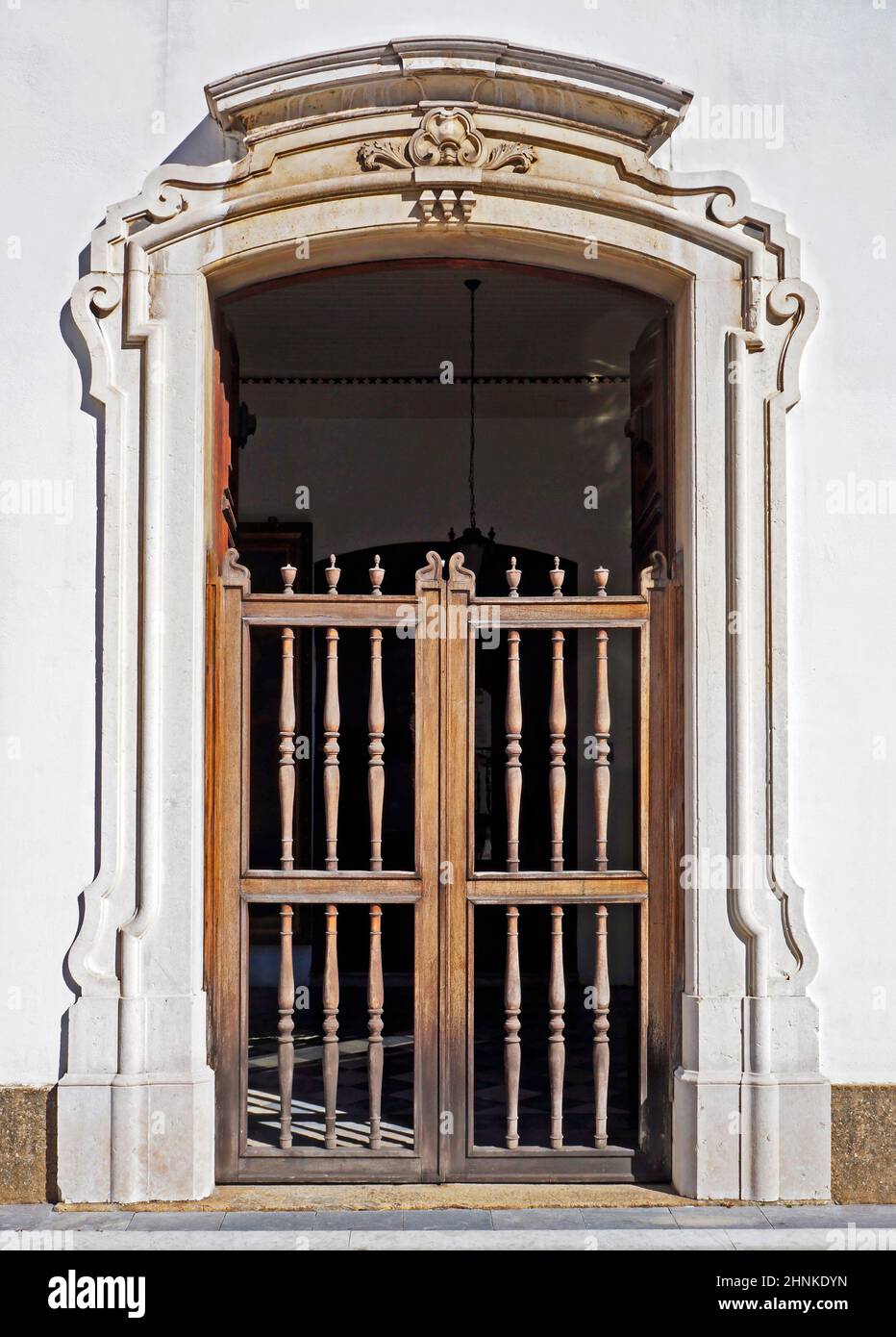 Baroque entrance design hi-res stock photography and images - Alamy