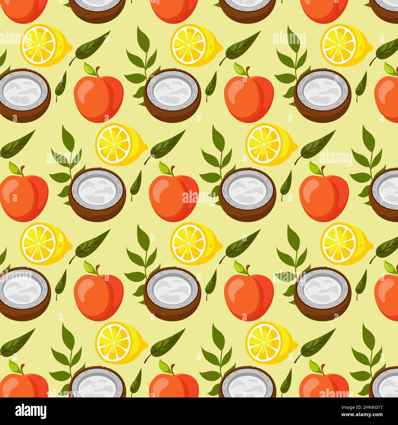 Pattern web pattern coconut background texture - Vector illustration ...
