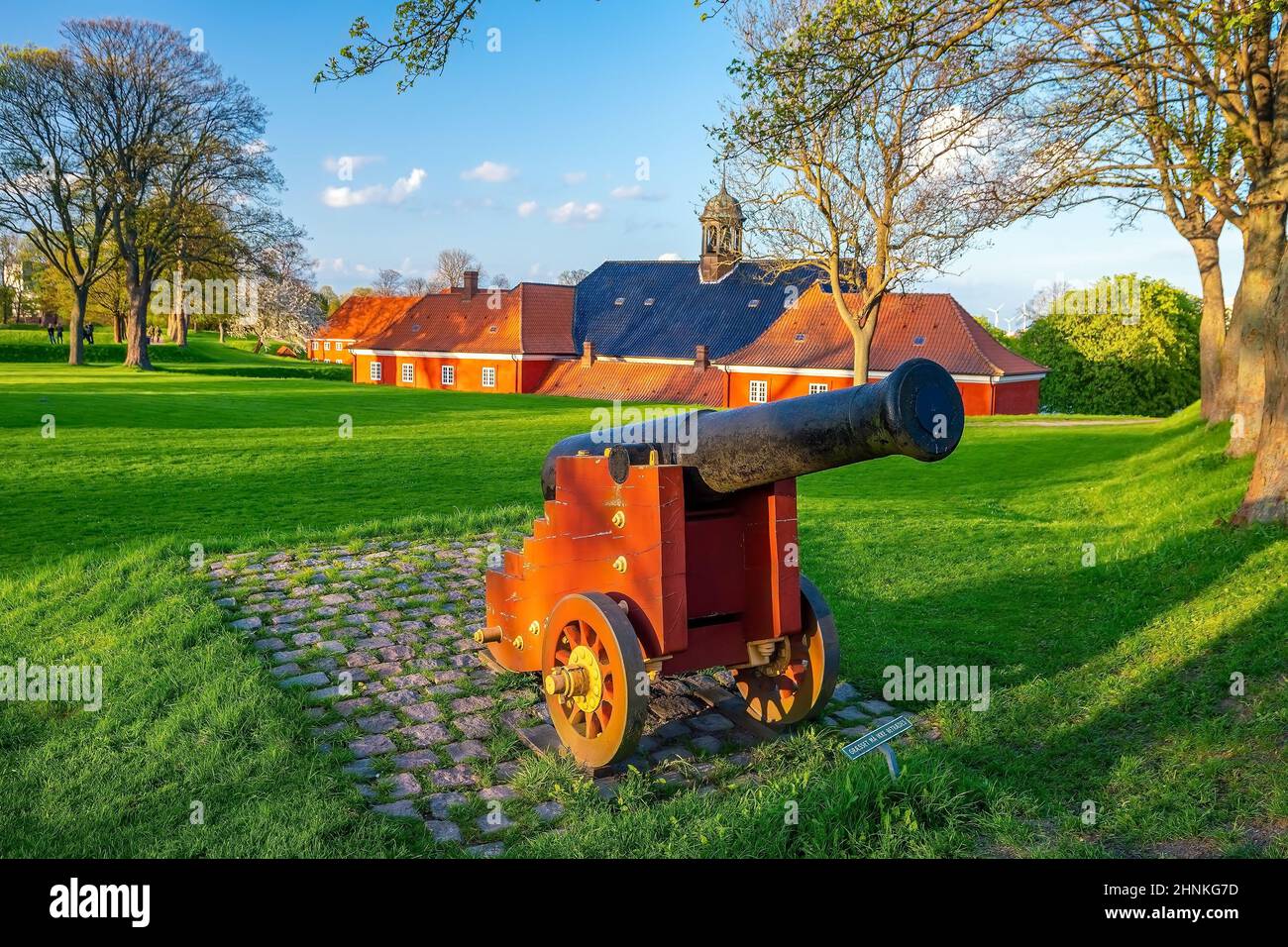 View of the Kastellet citadel in Copenhagen, Denmark Stock Photo - Alamy