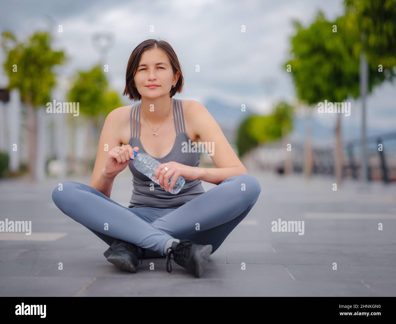 Feeling thirsty tired young hi-res stock photography and images - Alamy