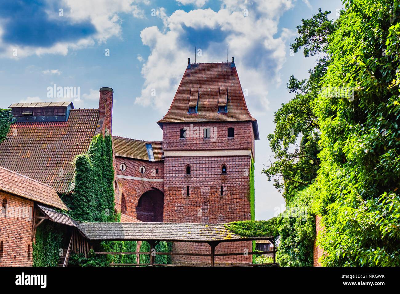 Impressive Medieval Gothic Castle Complex - Malbork Castle, Poland ...