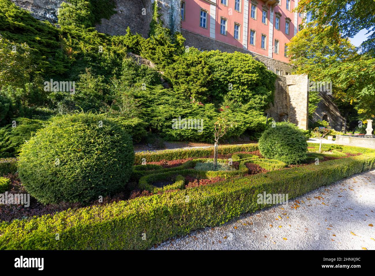 Ksiaz Castle, medieval mysterious 13th century fortress, Walbrzych ...