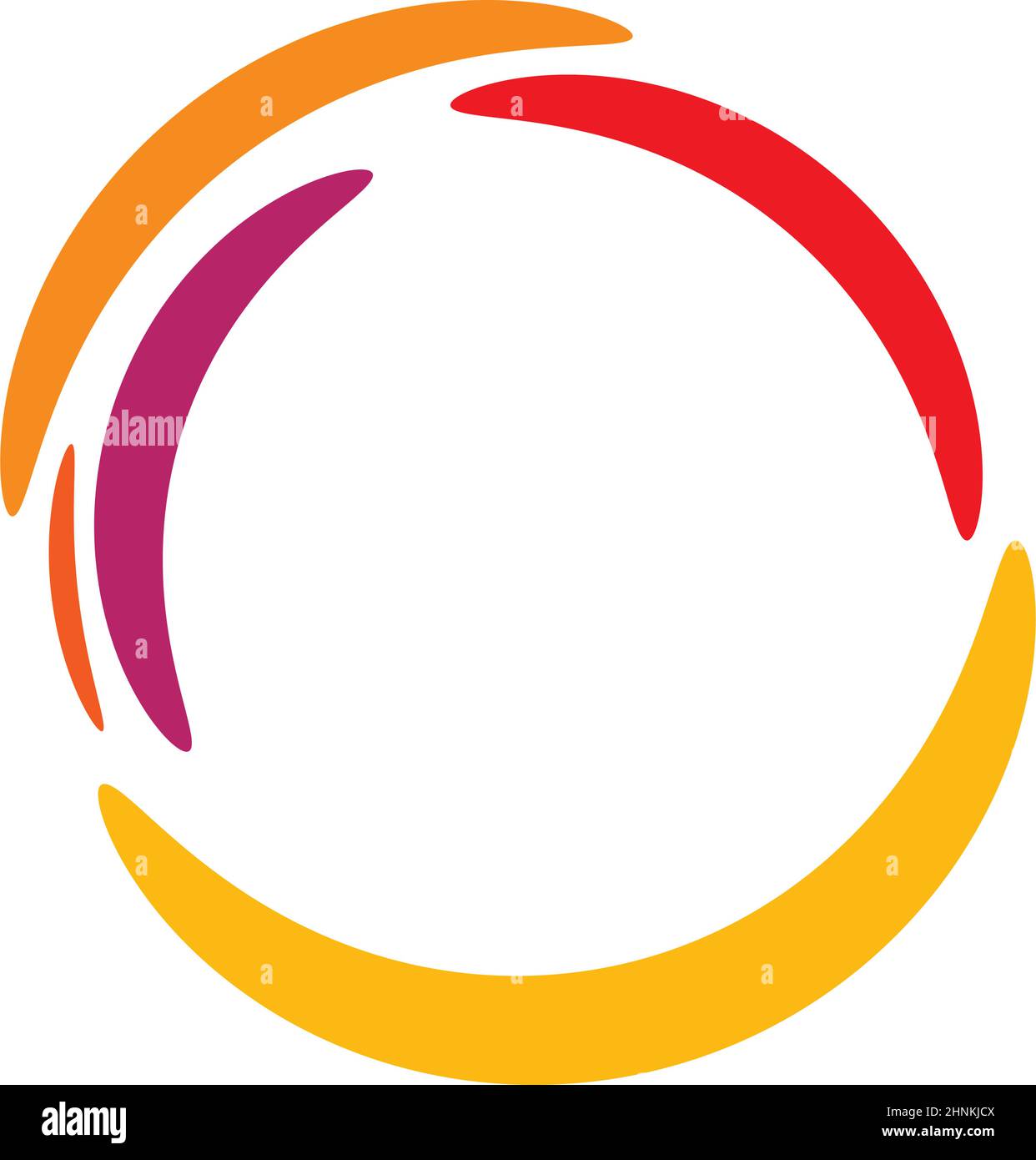 Abstract circular, radiating design element vector - stock vector ...