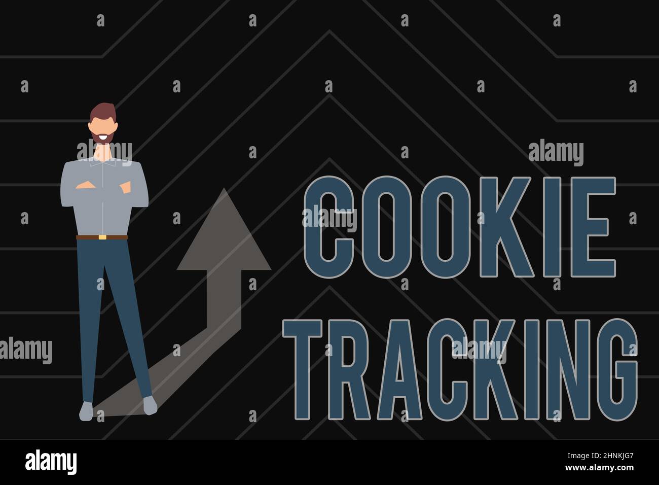 Handwriting text Cookie Tracking, Business overview Data stored in the ...