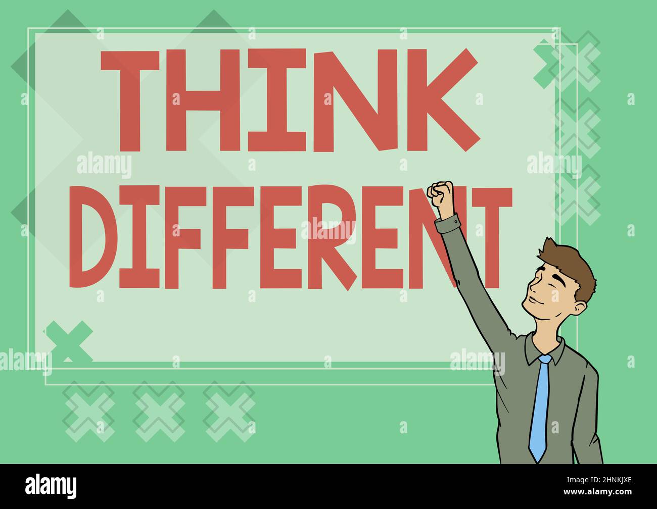 Inspiration showing sign Think Different, Internet Concept unusual ...