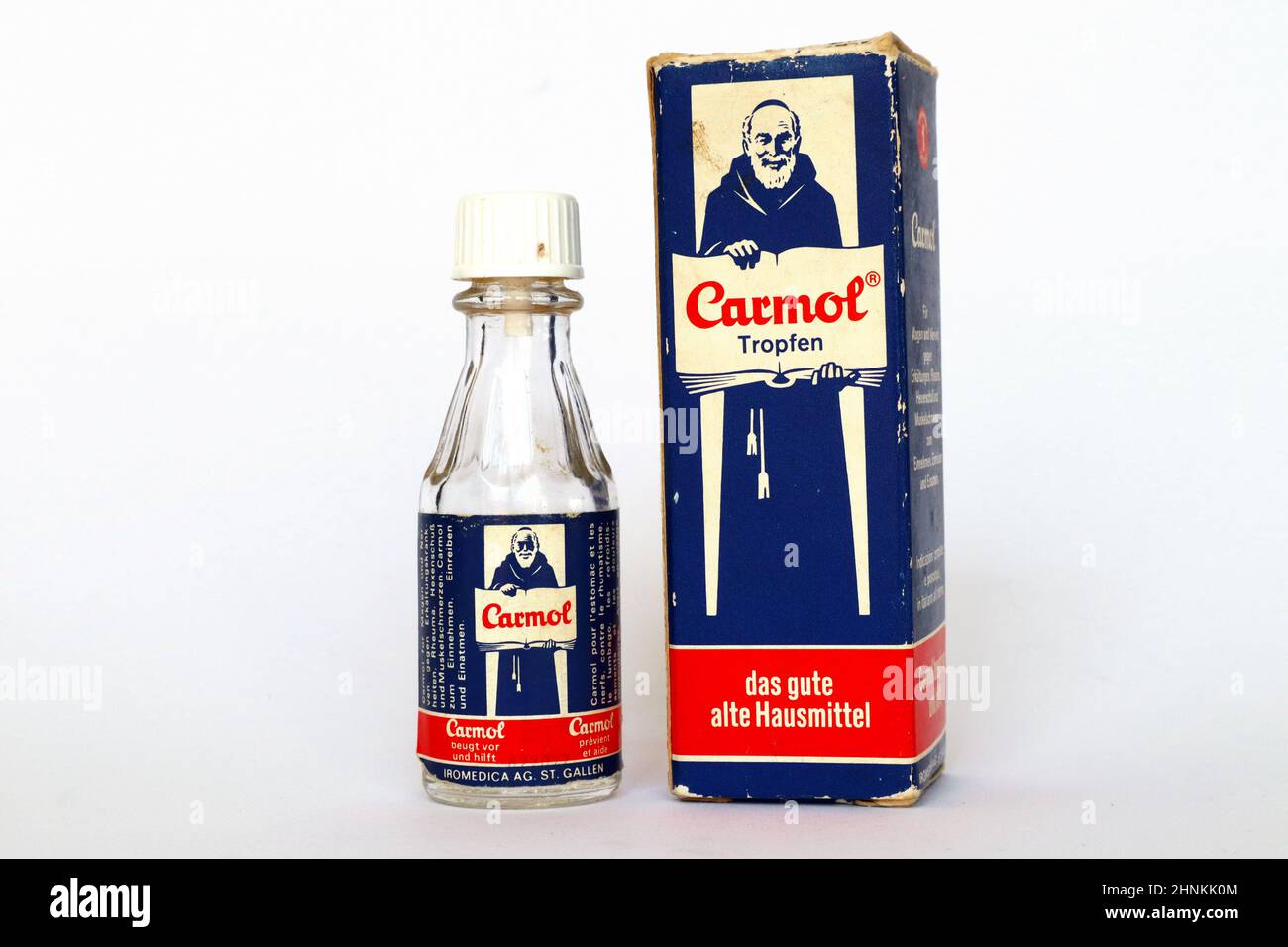 Vintage 1960s CARMOL drops medicine for the treatment of upset stomach ...