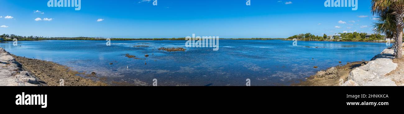Panorama from The Ozello Trail (County Road 494) - Crystal River ...