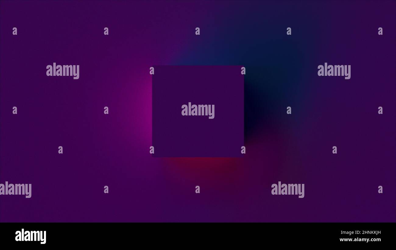 Geometric square with 3d render of light shadows. Minimalistic ...