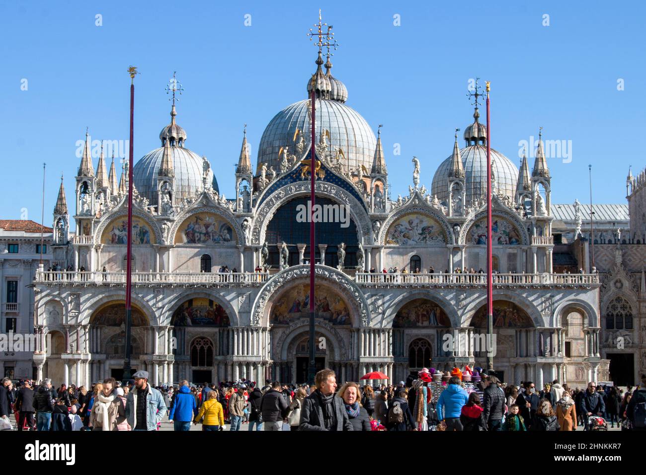 Saint Mark's Basilica, Venice, Italy, Europe Stock Photo - Alamy