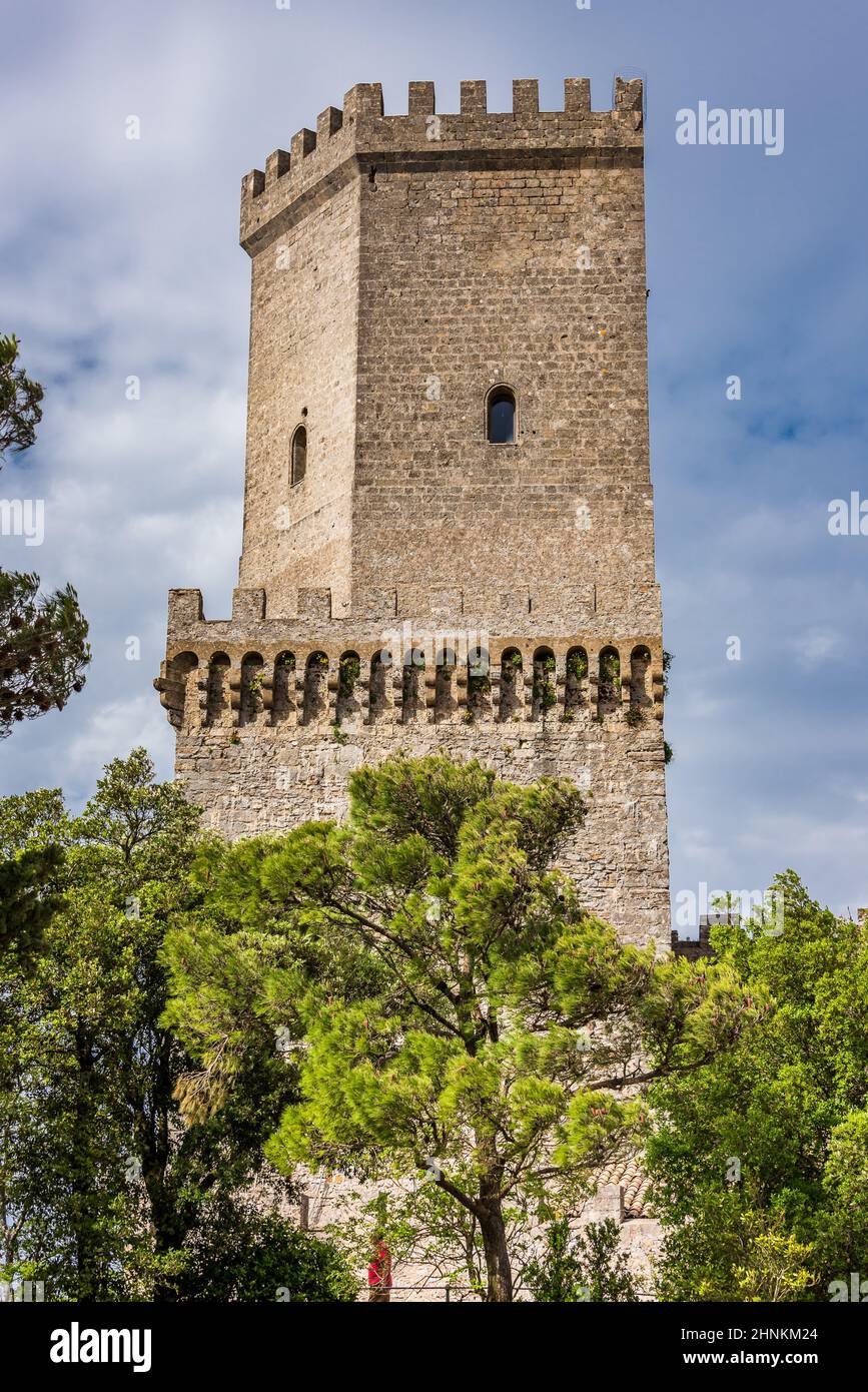 Erice building hi-res stock photography and images - Alamy