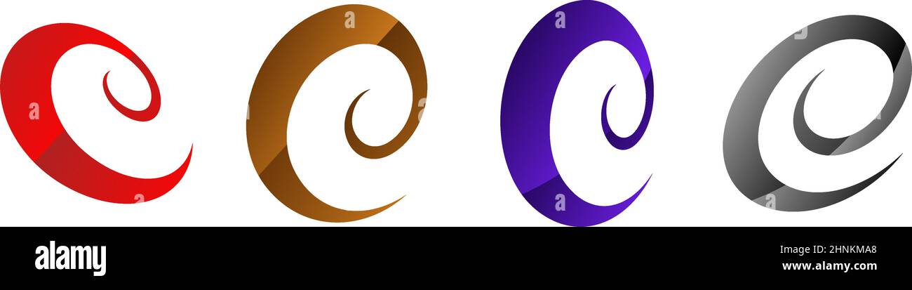 Spiral, swirl, twirl and whirl design element - stock vector ...