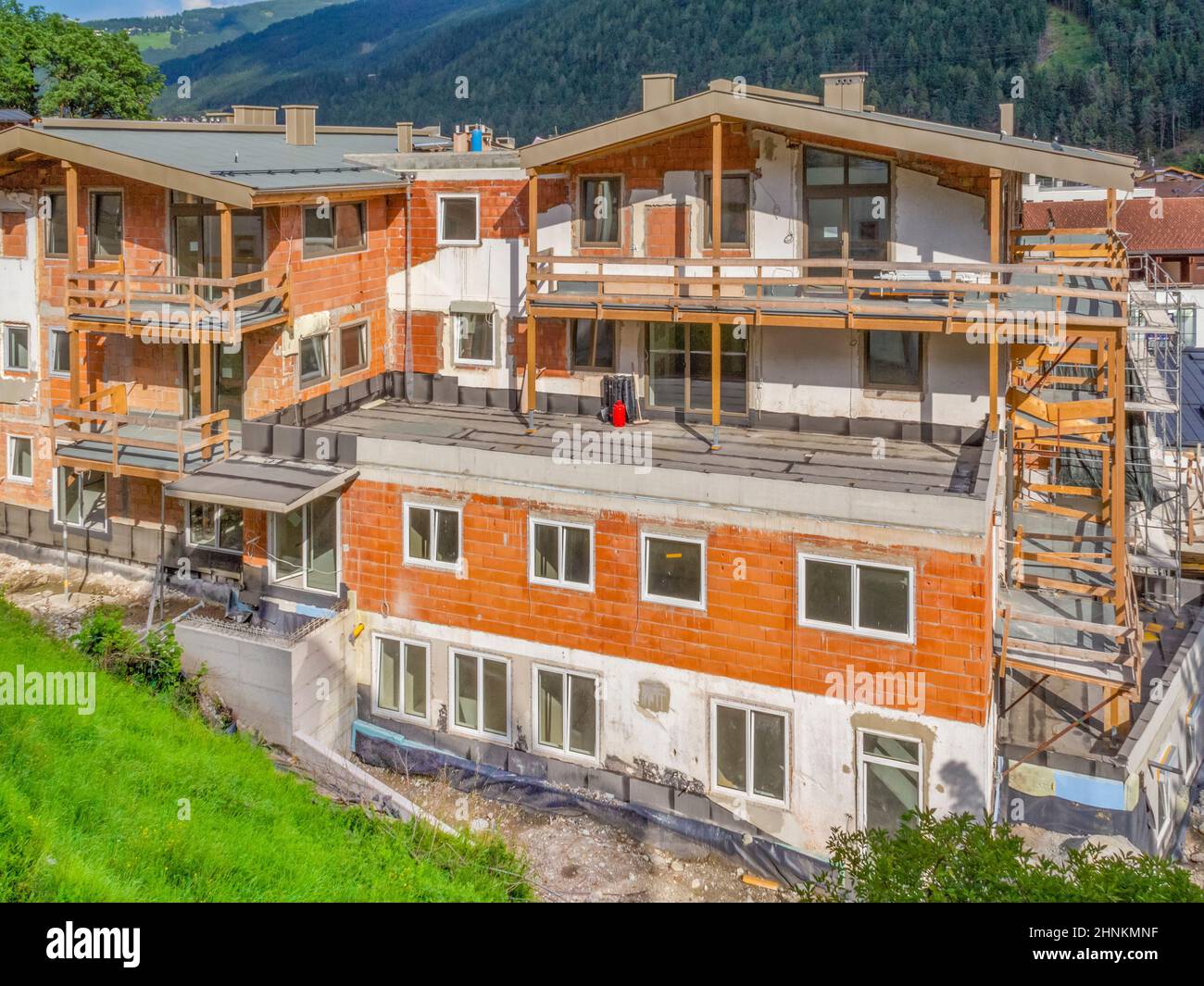 Home construction scenery Stock Photo - Alamy