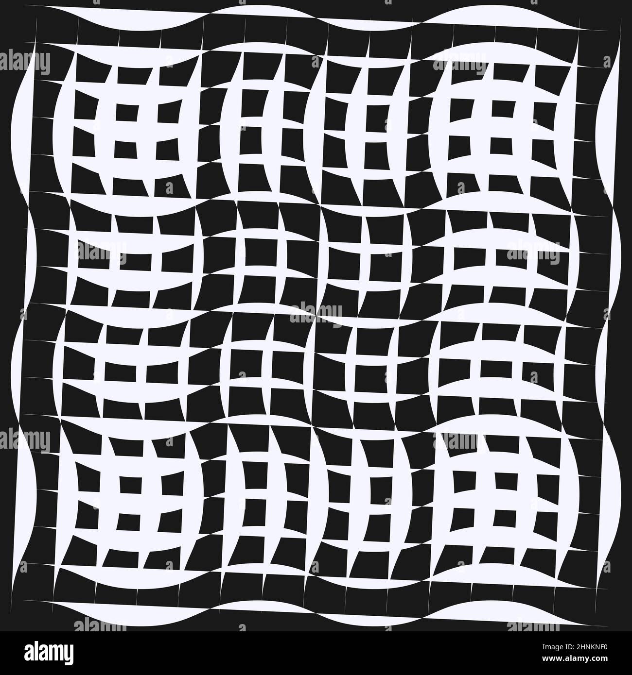 Irregular grid, mesh with random lines. Squares lattice, grating, trellis and plexus pattern ...