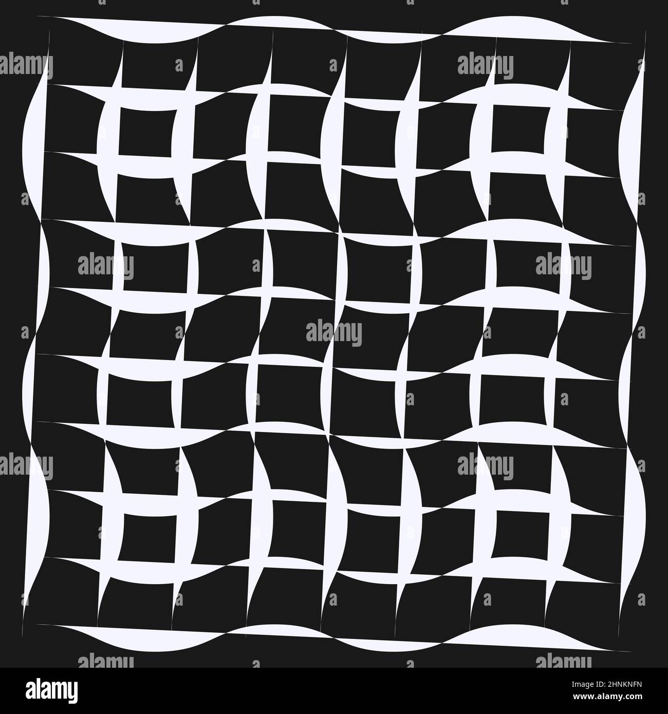 Irregular grid, mesh with random lines. Squares lattice, grating, trellis and plexus pattern ...