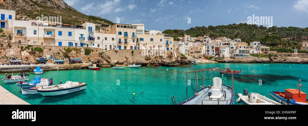 Village of Levanzo Stock Photo - Alamy