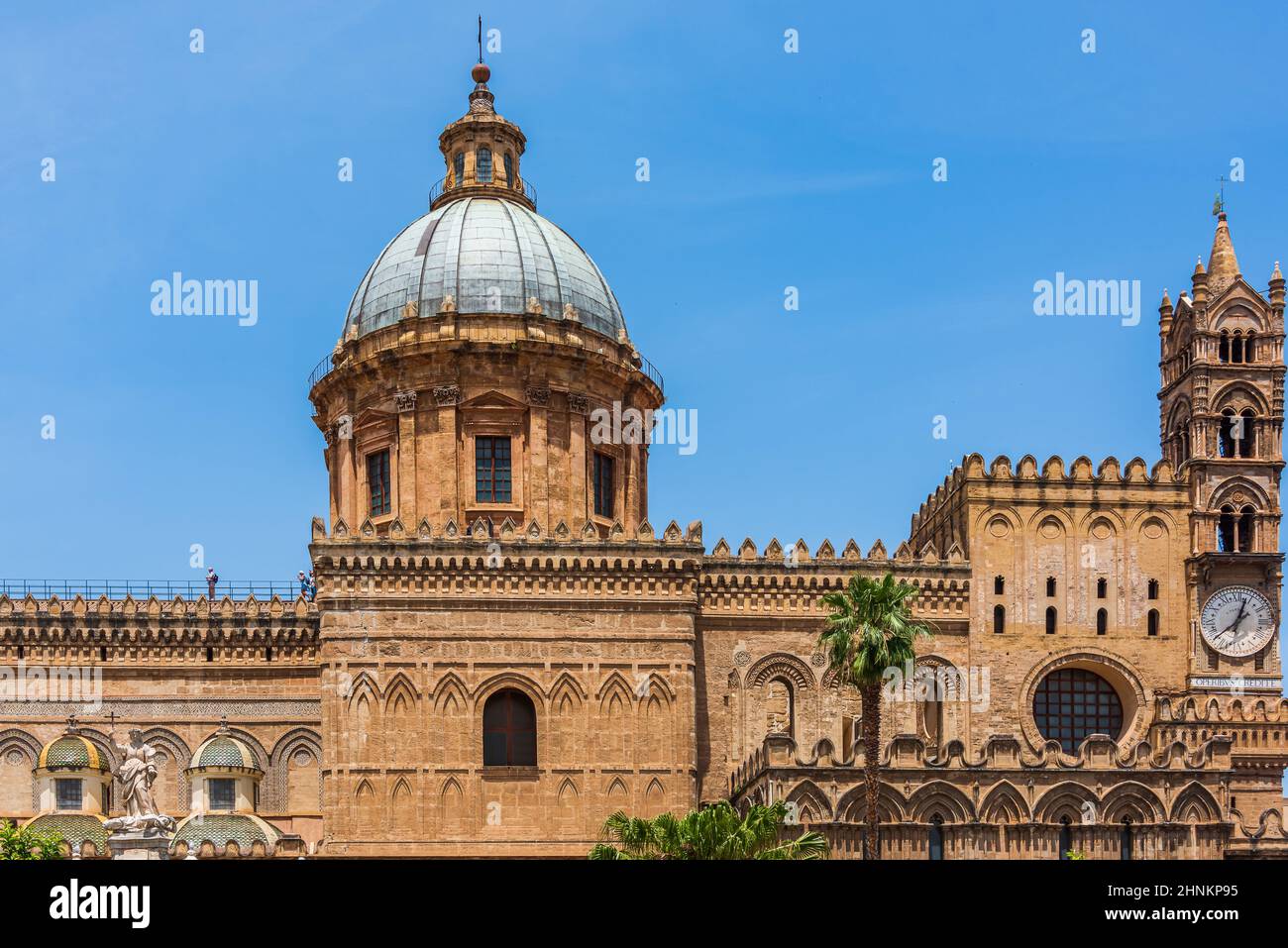 Dome of the Palermo Cathedral, Sicily Stock Photo - Alamy