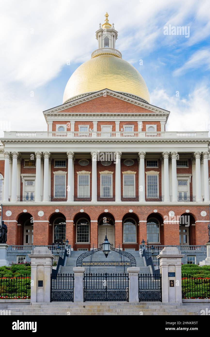 The Massachusetts State House is the state capitol and seat of ...