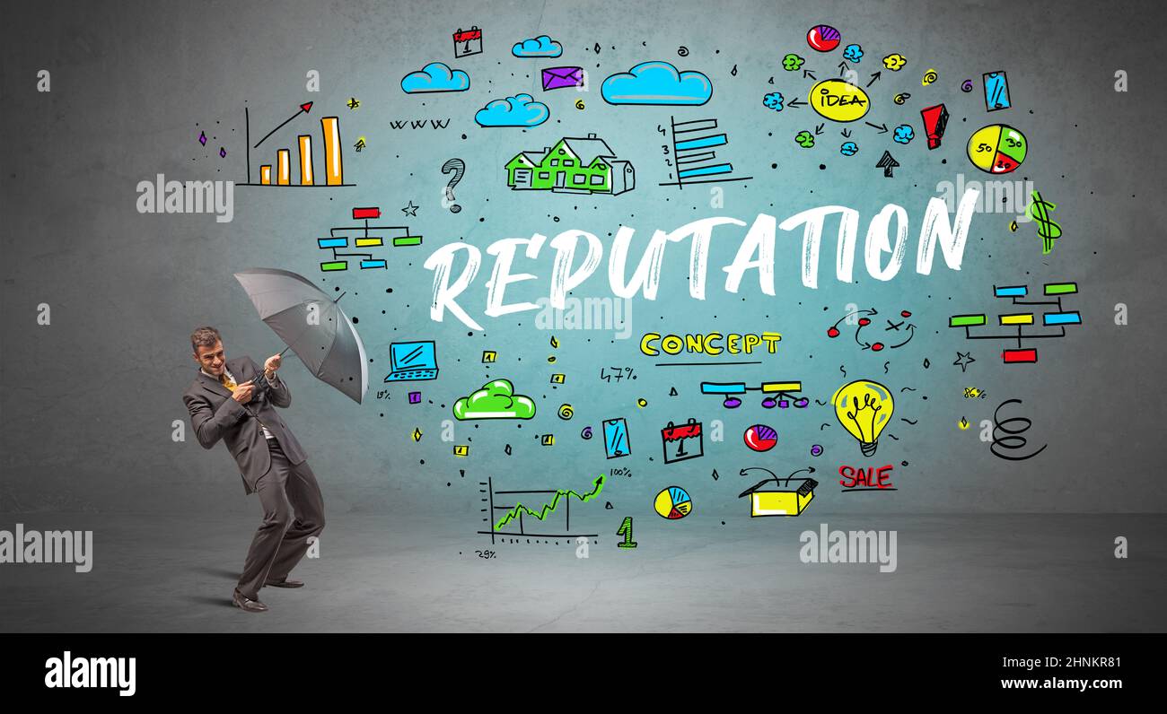 Man hiding behind shield hi-res stock photography and images - Alamy