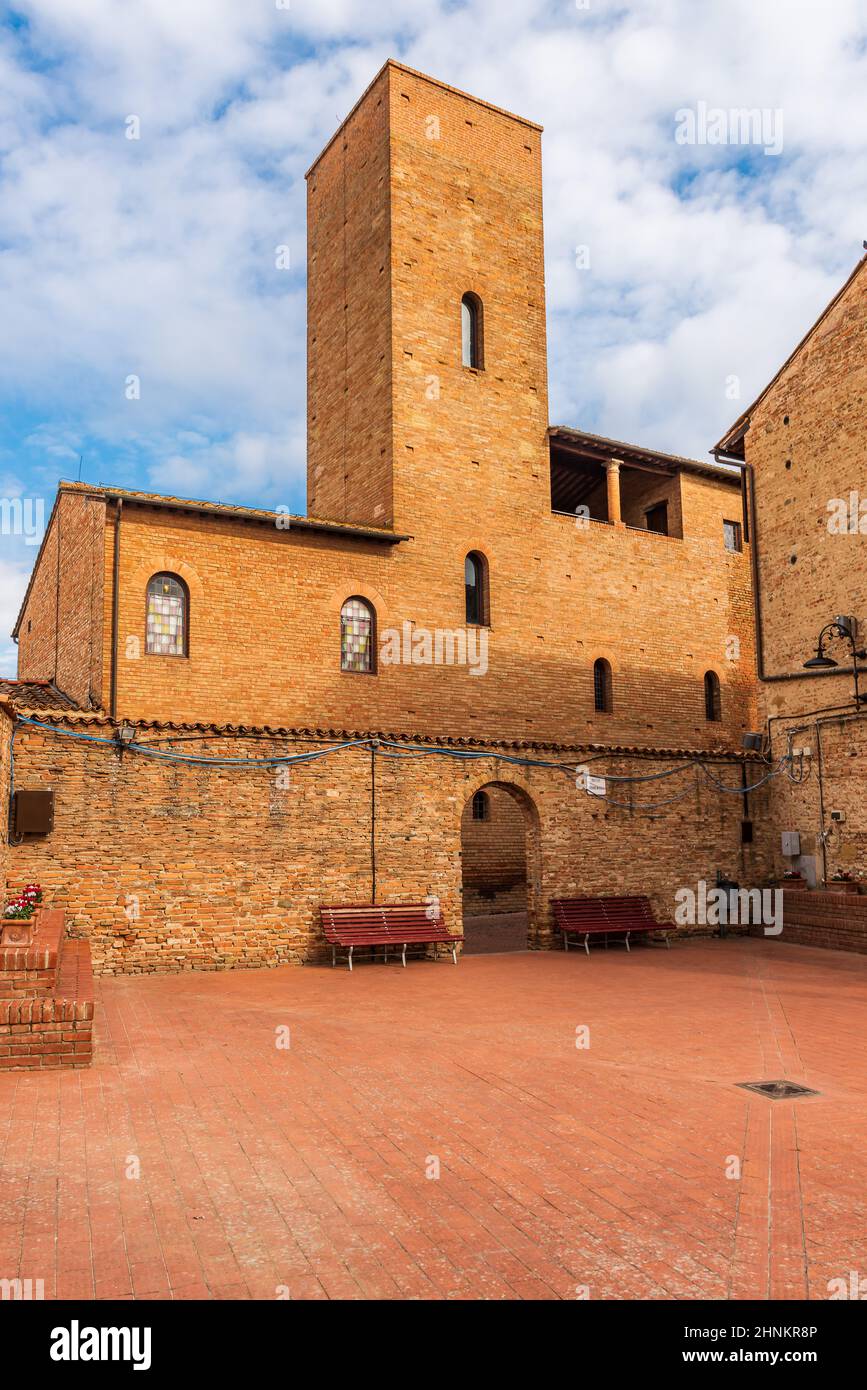 Boccaccio's House in Certaldo Stock Photo - Alamy