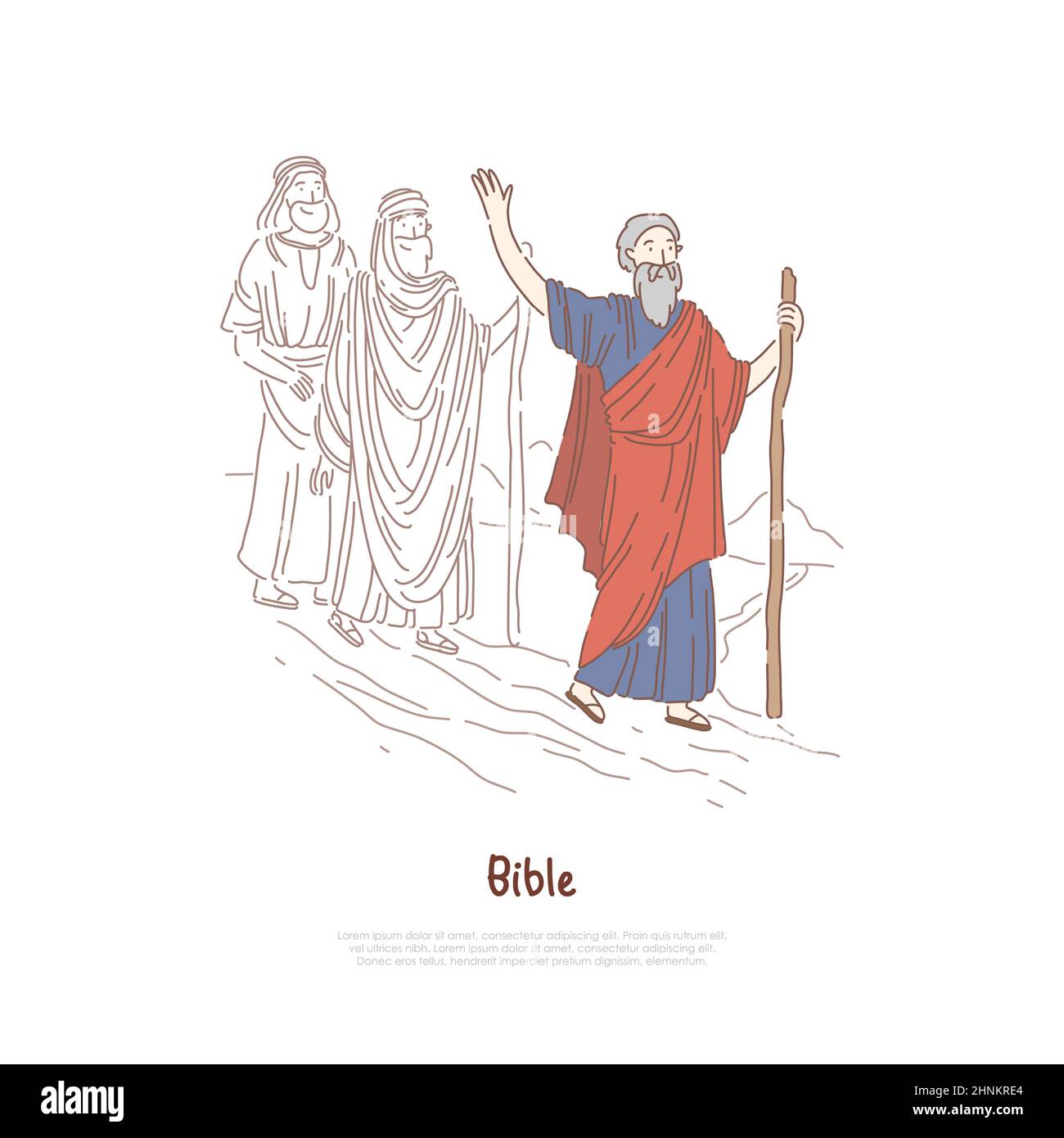 Moses prophet, legendary figure, Bible story, myth and legends ...