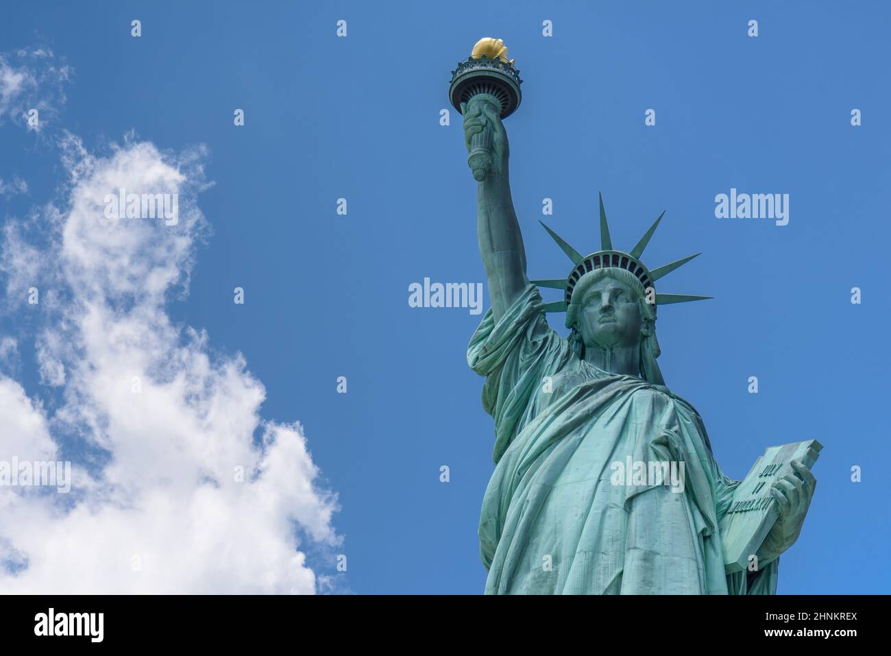 One of the USA symbols: Statue of Liberty in New York City Stock Photo ...