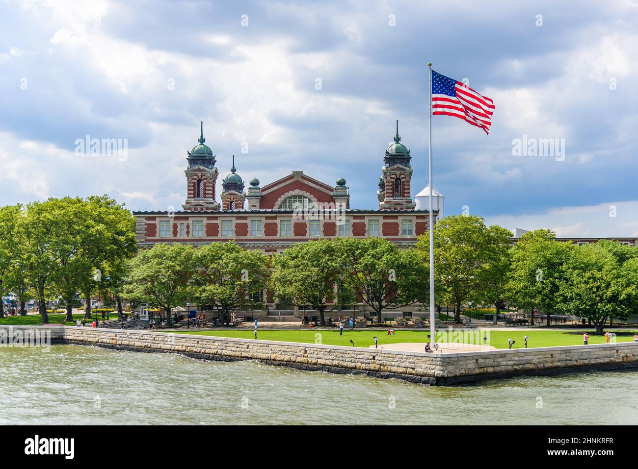 The Immigrant museum sited on Ellis Island, gateway for over 12 ...