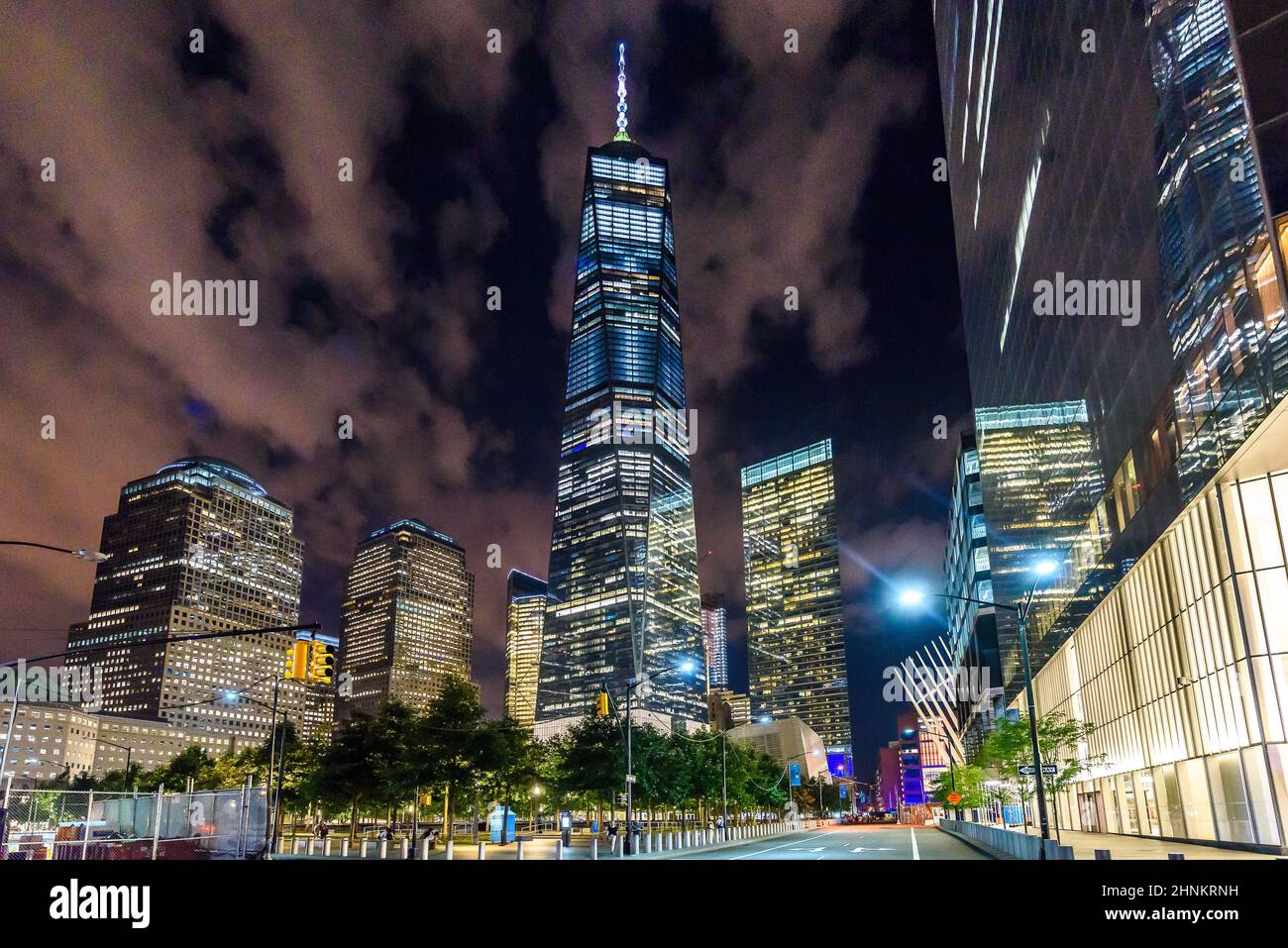 New York City, USA - July 3 2017 - One World Trade Center, also called ...