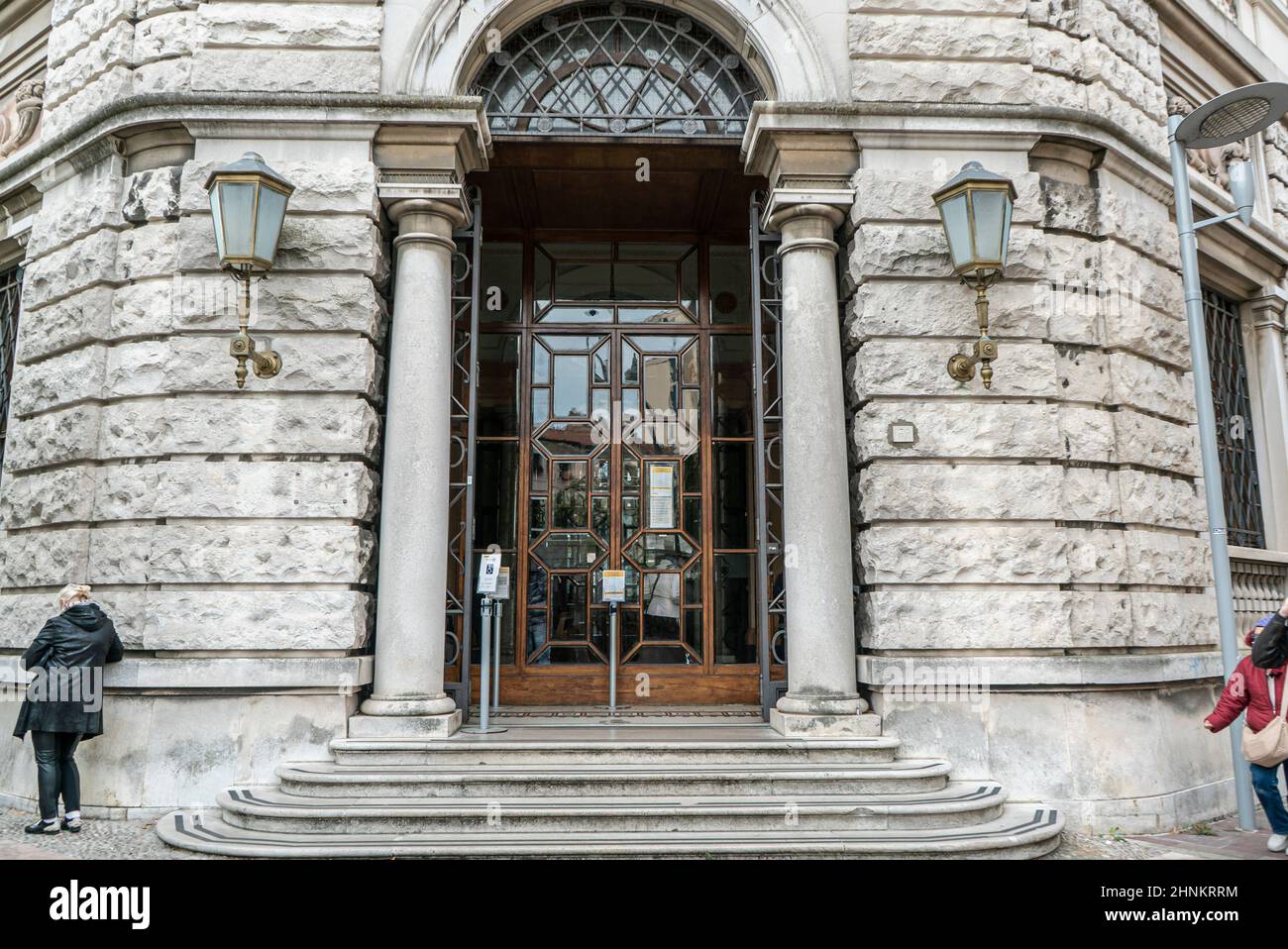 Historical building Italian city Stock Photo - Alamy