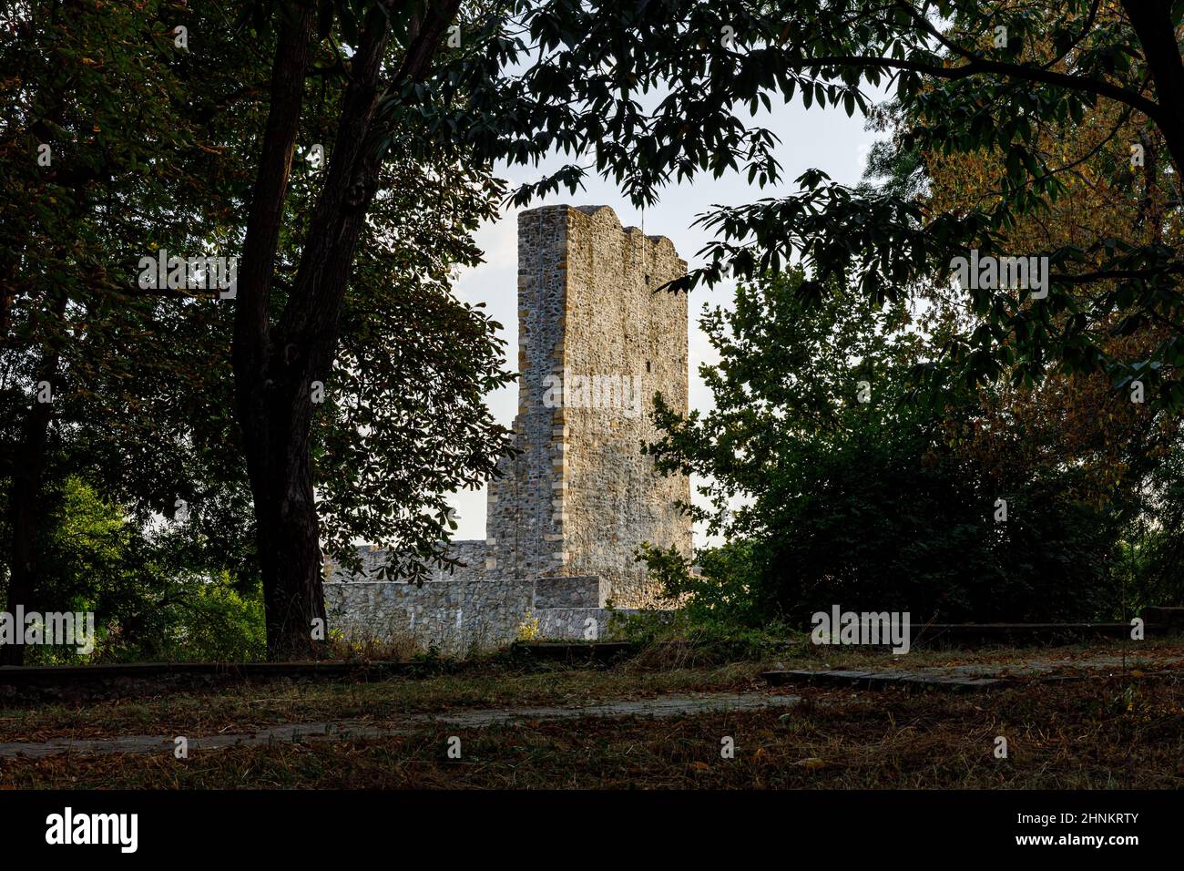 The historic Castle of Drobeta Turnu Severin in Romania Stock Photo - Alamy