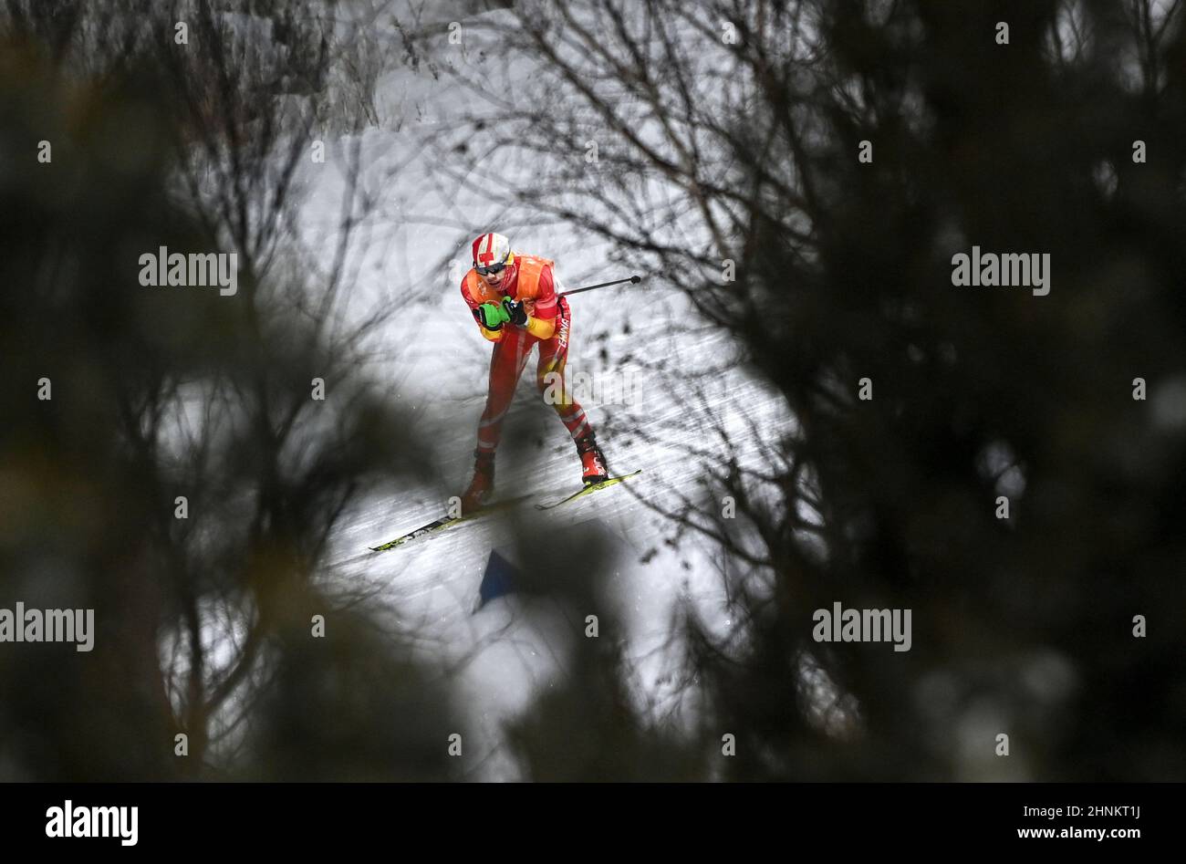 Zhangjiakou, China's Hebei Province. 17th Feb, 2022. Zhao Zihe of China ...