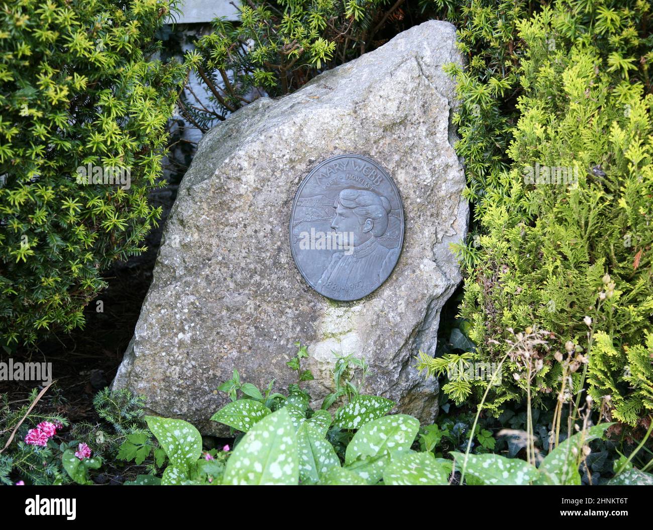 Mary Webb Memorial Stock Photo - Alamy