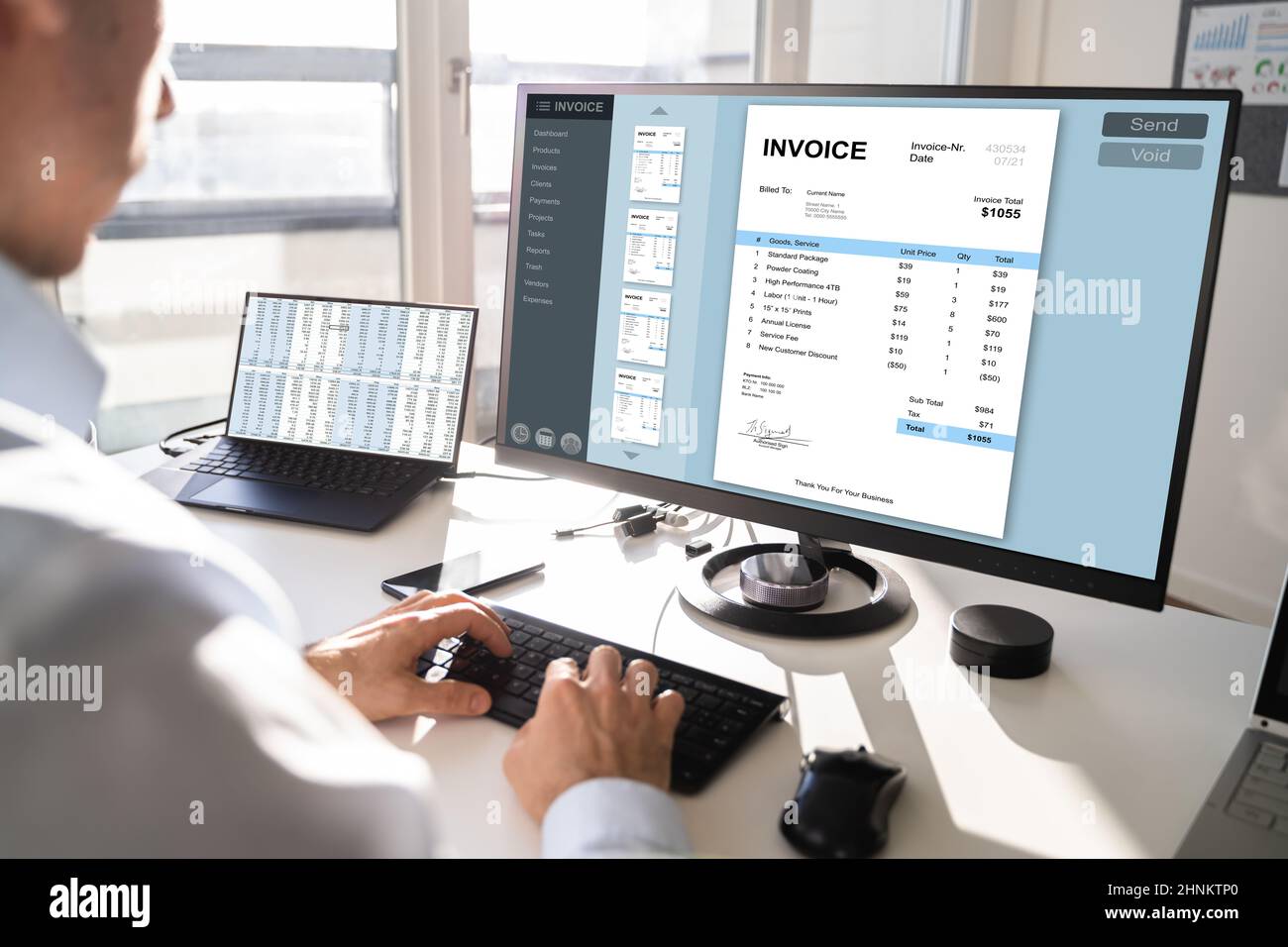 Invoice bill hi-res stock photography and images - Alamy