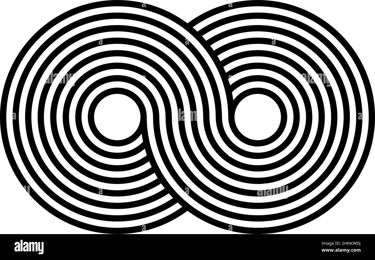 Abstract circular, radiating design element vector - stock vector ...