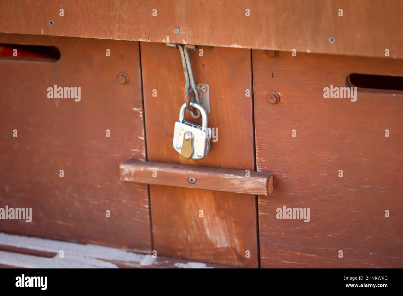 Door locked chair hi-res stock photography and images - Alamy