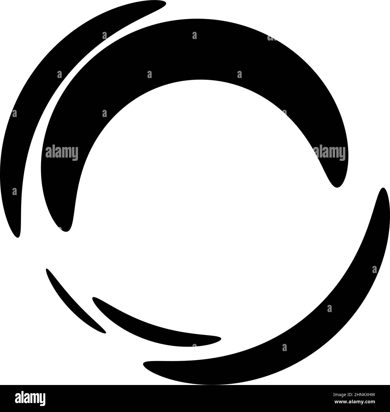 Abstract circular, radiating design element vector - stock vector ...