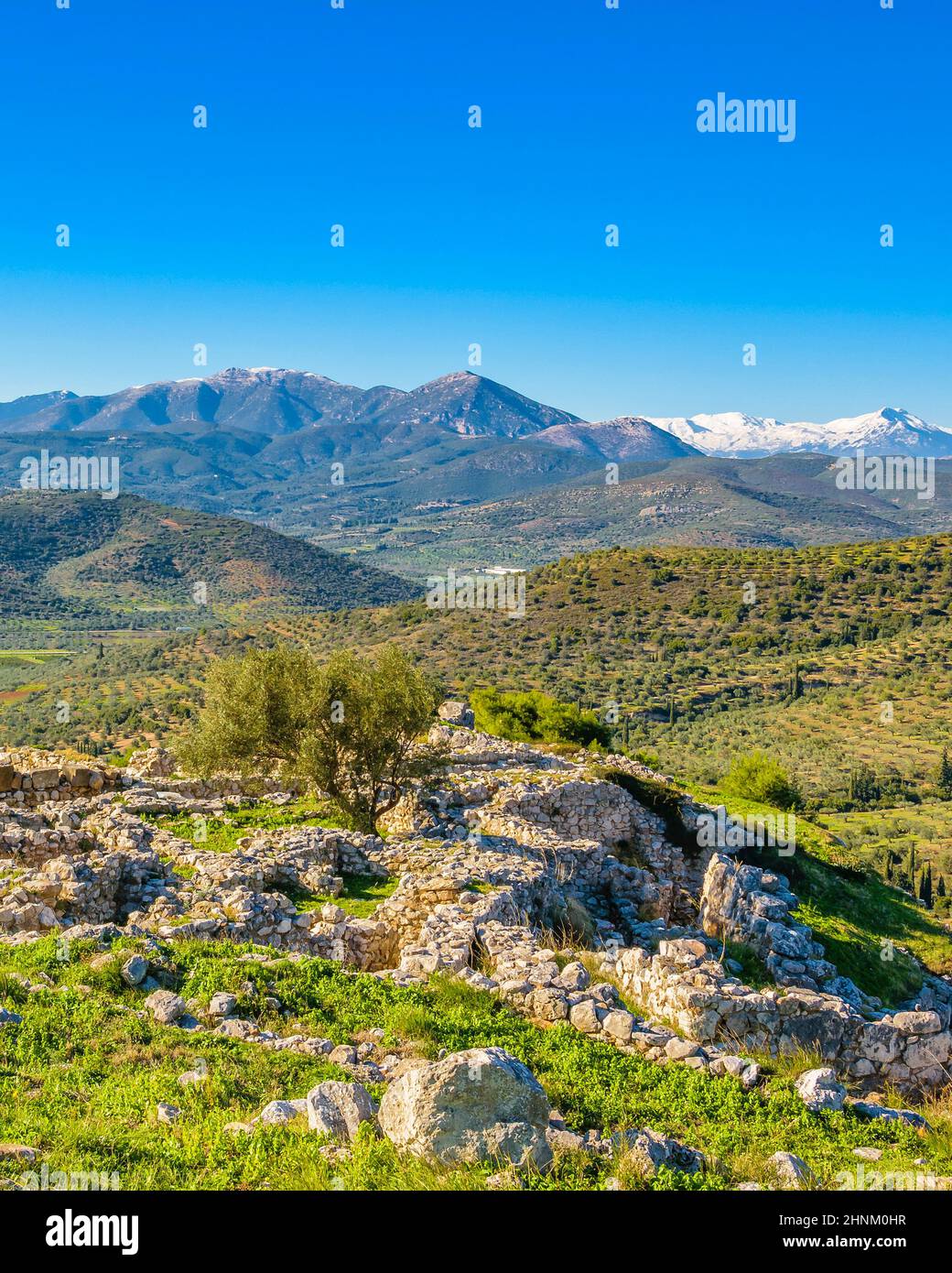 Peloponese mountains hi-res stock photography and images - Alamy