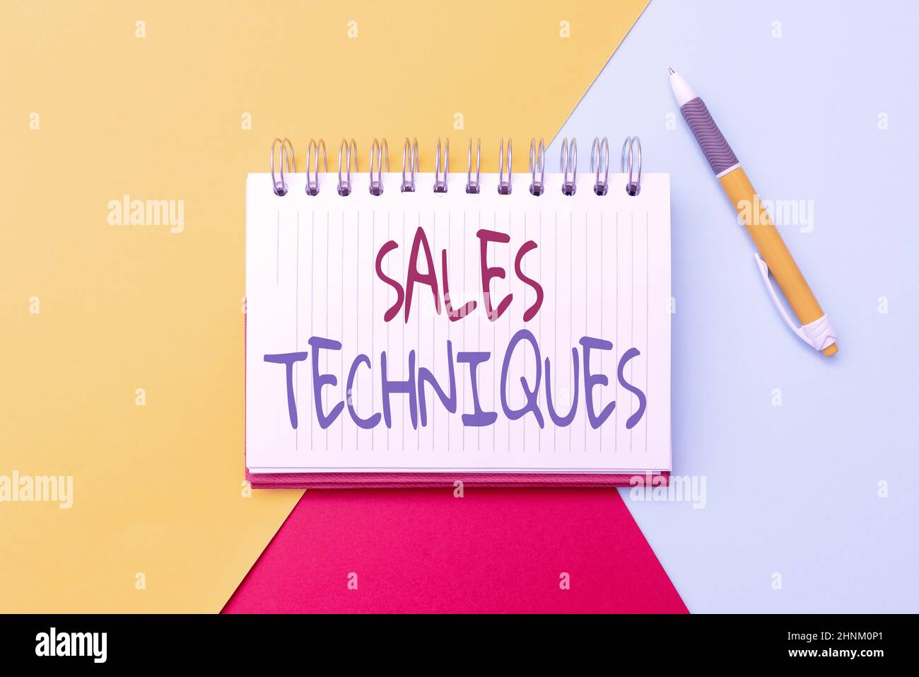 Sales techniques need demand hi-res stock photography and images - Alamy