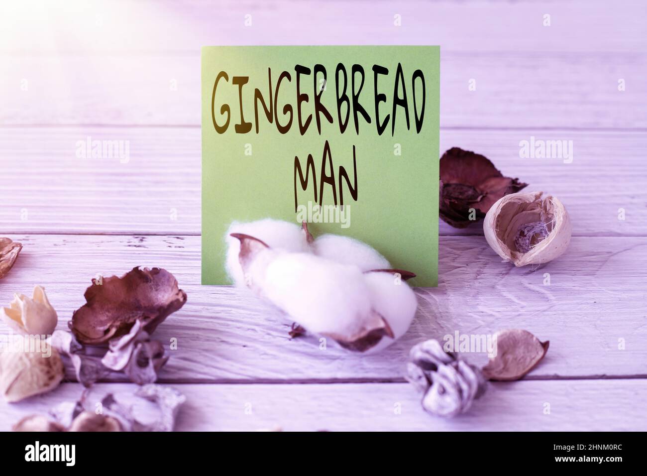 Sign displaying Gingerbread Man, Business idea cookie made of ...