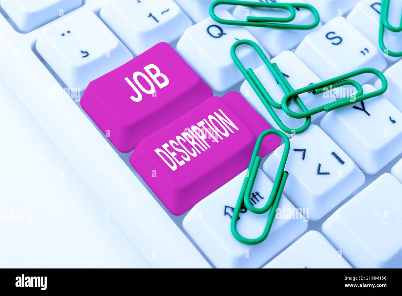 Writing displaying text Job Description, Conceptual photo A document ...