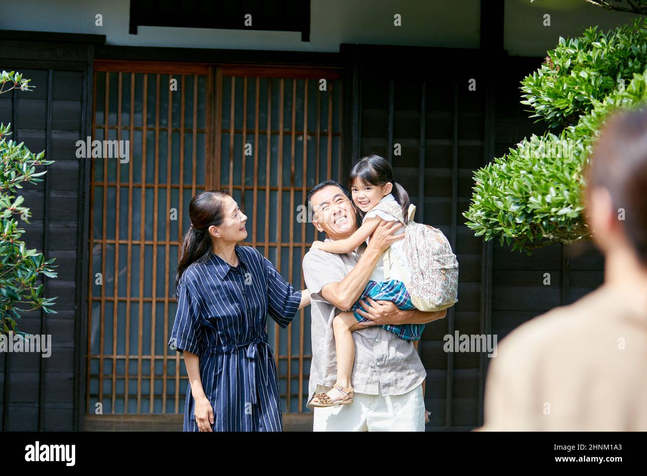 Four generations house hi-res stock photography and images - Alamy