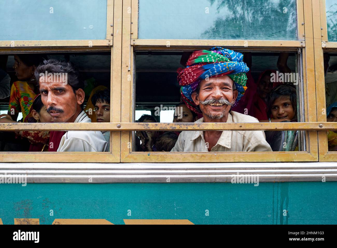 Rajasthan bus hi-res stock photography and images - Alamy