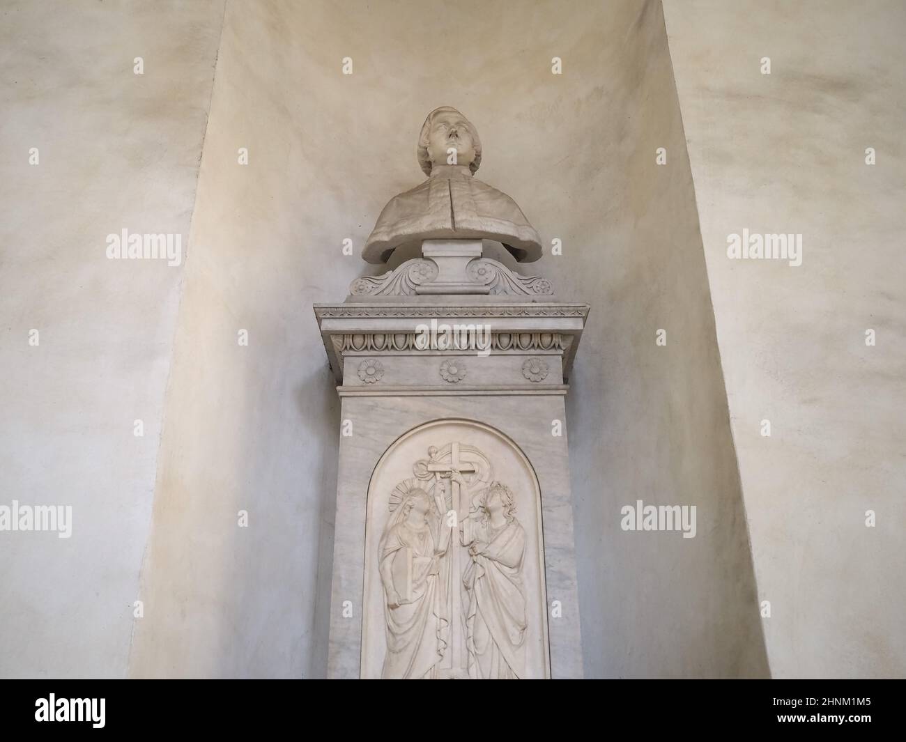 Statue of Vincenzo Gioberti at Turin University in Turin Stock Photo ...