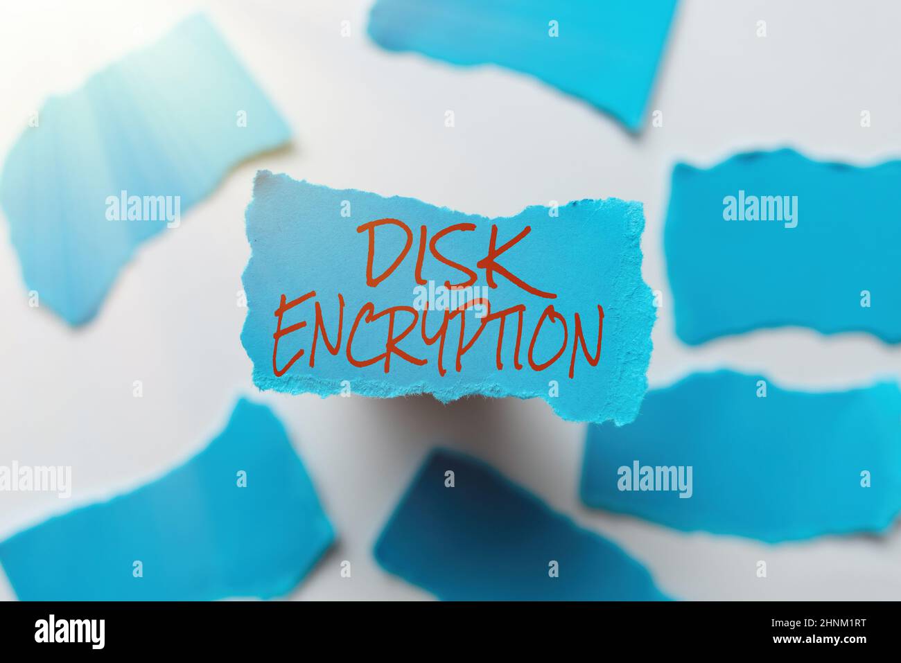 Handwriting text Disk Encryption, Concept meaning the security ... Handwriting text Disk Encryption, Concept meaning the security ...