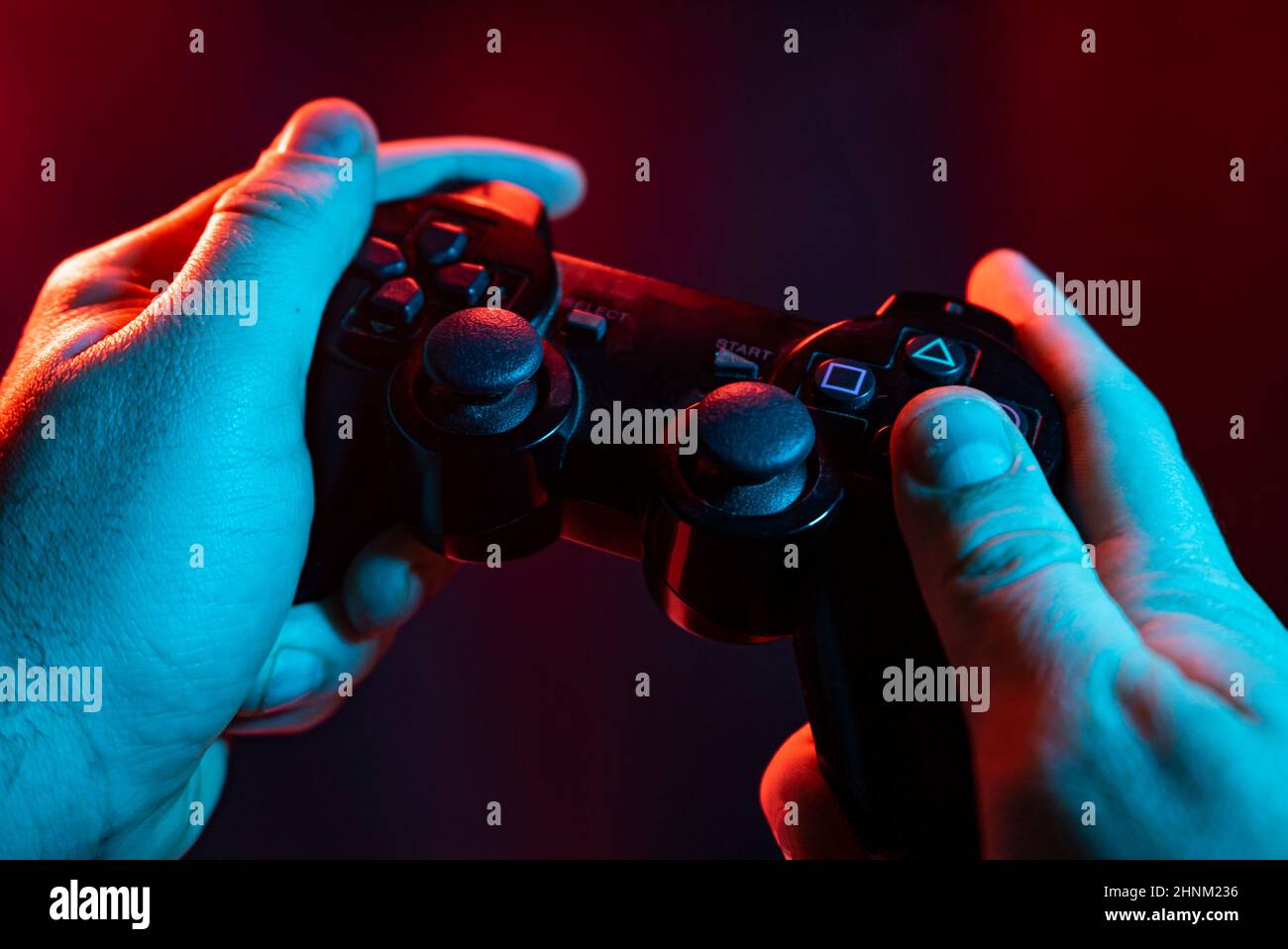 Hand video game hi-res stock photography and images - Alamy