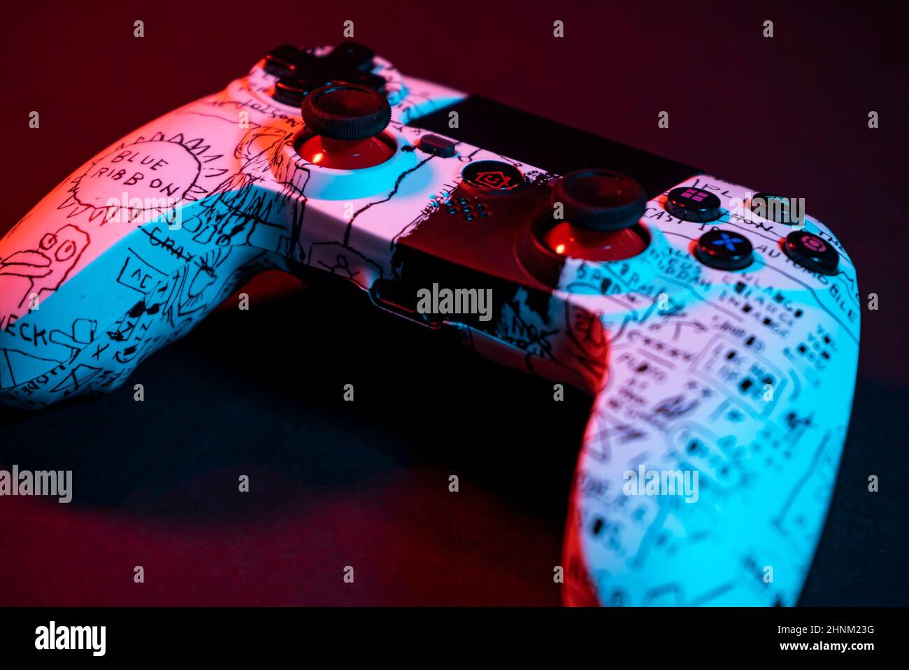 Fun technology control controller console Stock Photo - Alamy