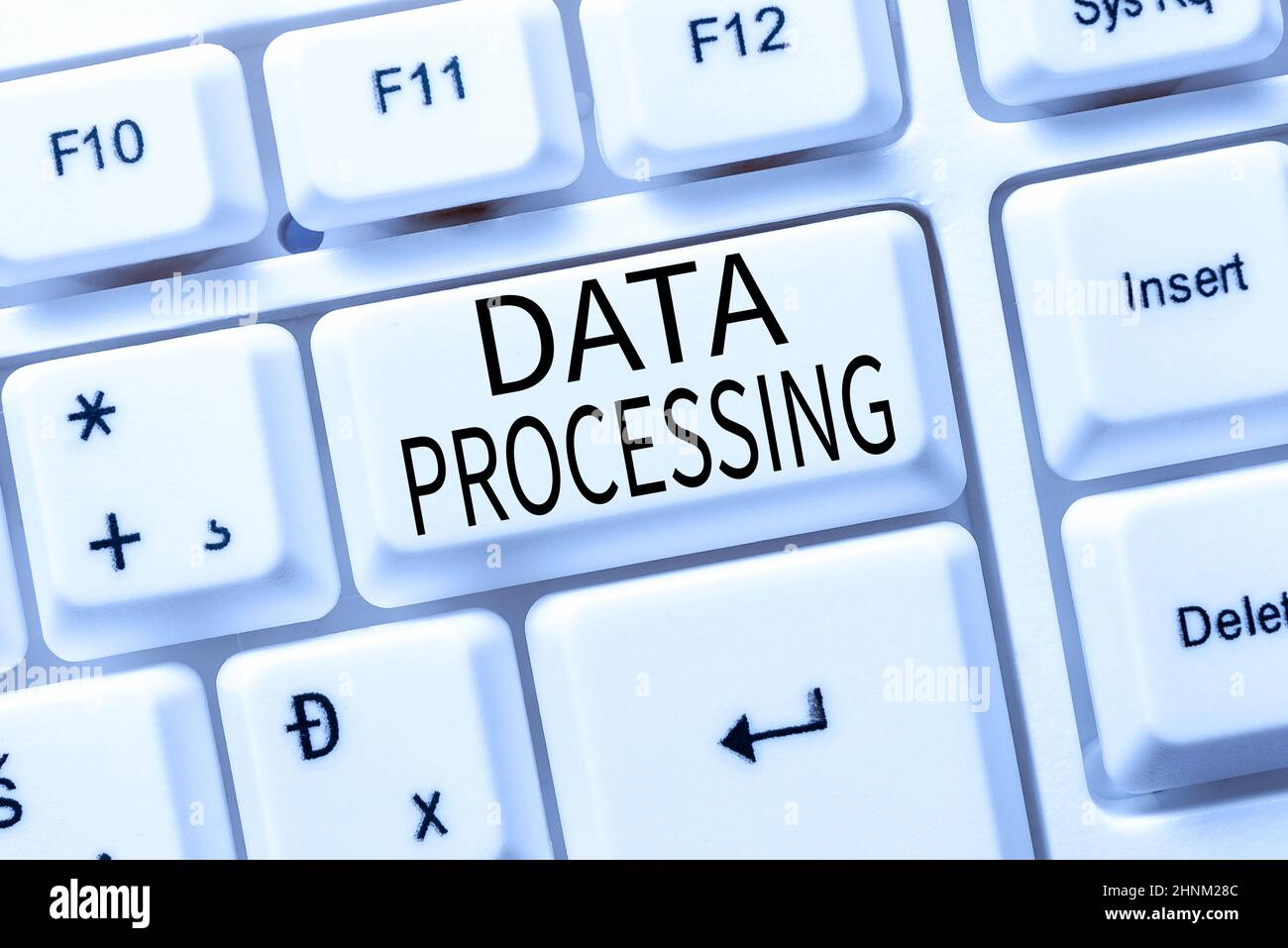 Handwriting Text Data Processing Business Overview Collection And Manipulation Of Items Of Data