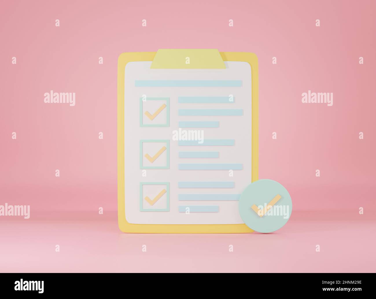 Clipboard check list icon hi-res stock photography and images - Alamy