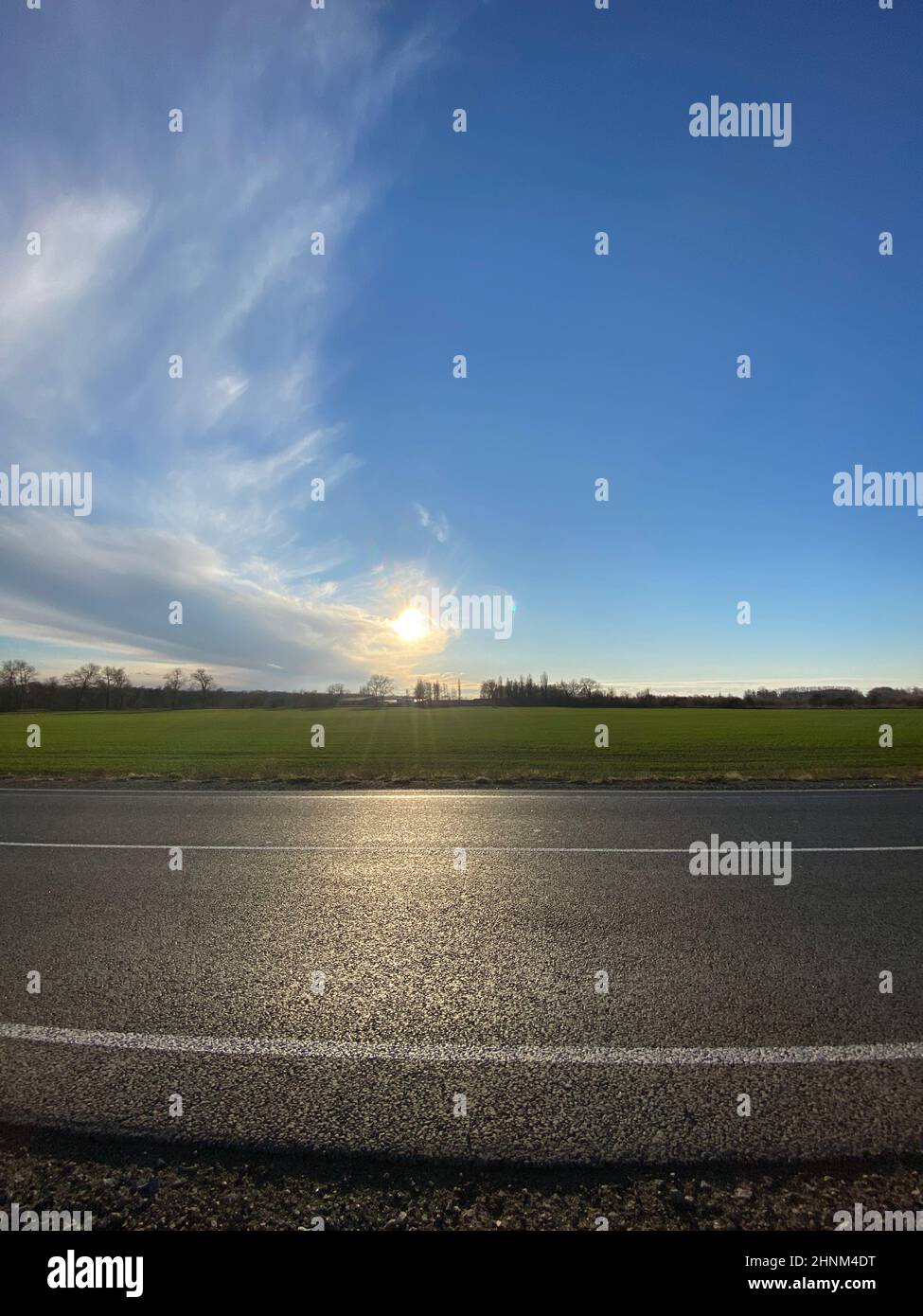 Vertical shot rural street hi-res stock photography and images - Alamy