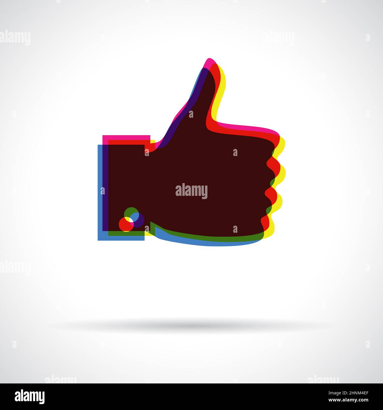 Thumb up icon Stock Photo - Alamy
