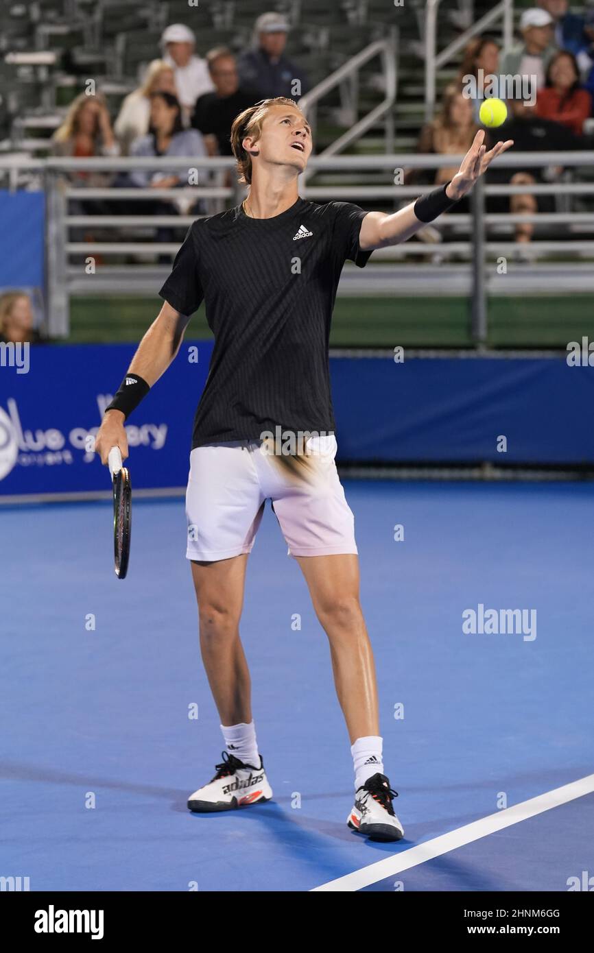 DELRAY BEACH, FL - February, 15 - Delray Beach: Sebastian Korda(USA ...